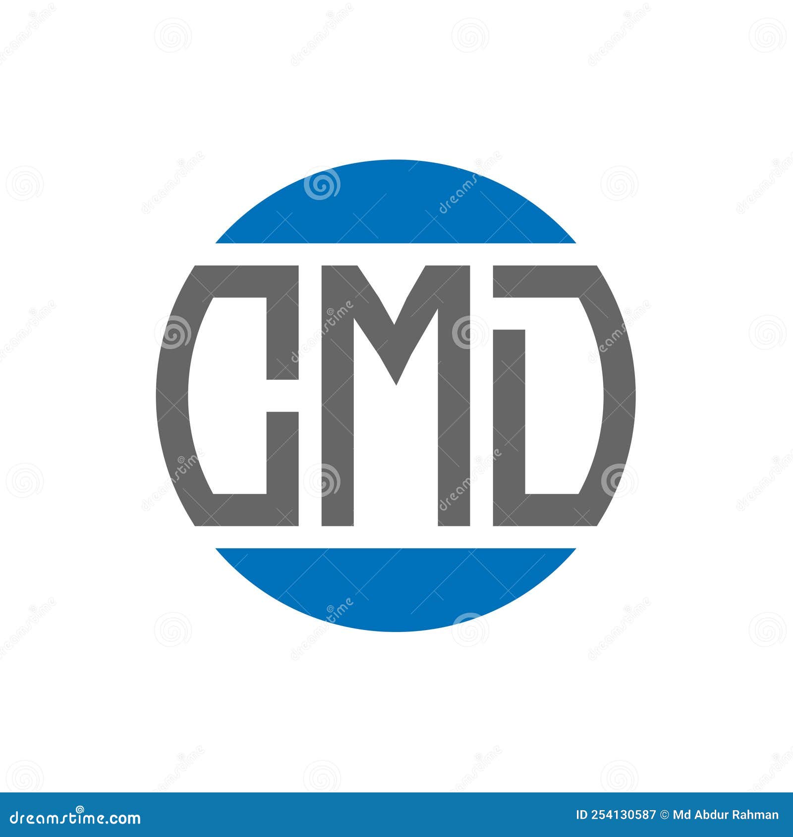 CMD Letter Logo Design on White Background. CMD Creative Initials ...