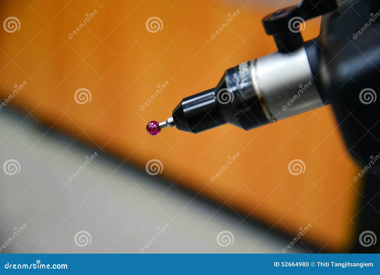 CMM Probe stock photo. Image of inspecting, factory, closeup - 52664980