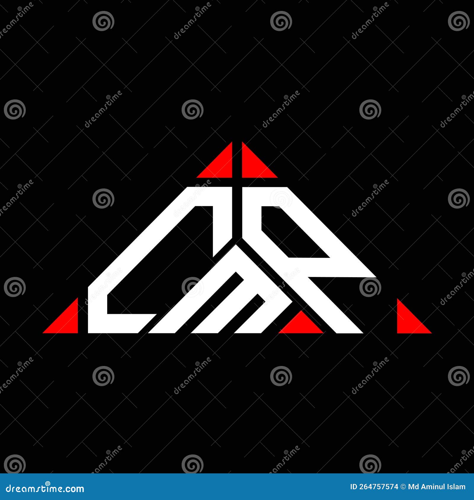 CMP Letter Logo Creative Design with Vector Graphic Stock Vector ...