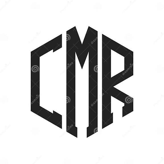 CMR Logo Design. Initial Letter CMR Monogram Logo Using Hexagon Shape ...