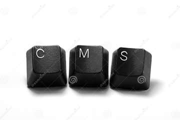 CMS stock image. Image of macro, typography, management - 4183301