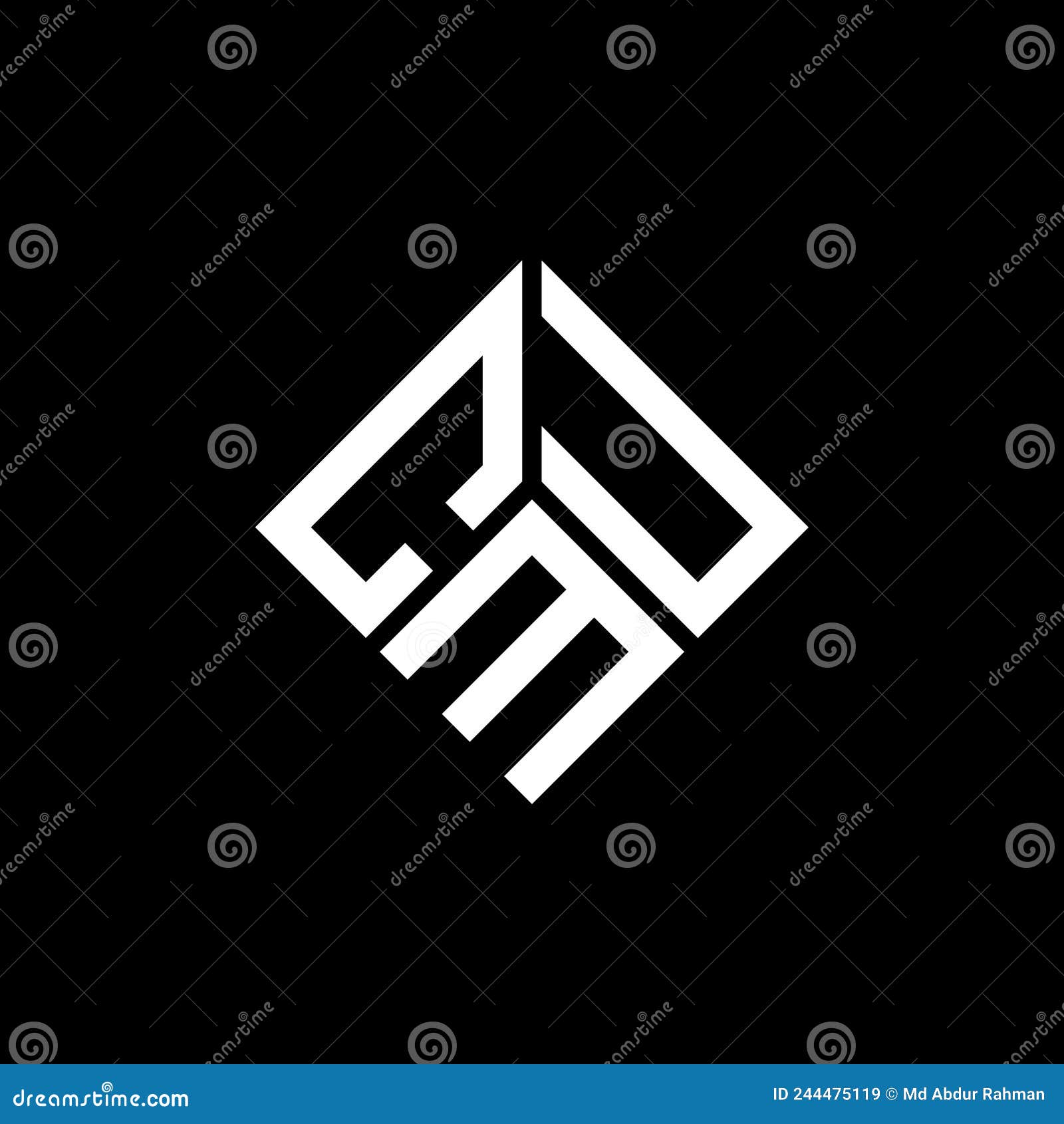 CMU Letter Logo Design on Black Background. CMU Creative Initials ... CMU Letter Logo Design on Black Background. CMU Creative Initials ...