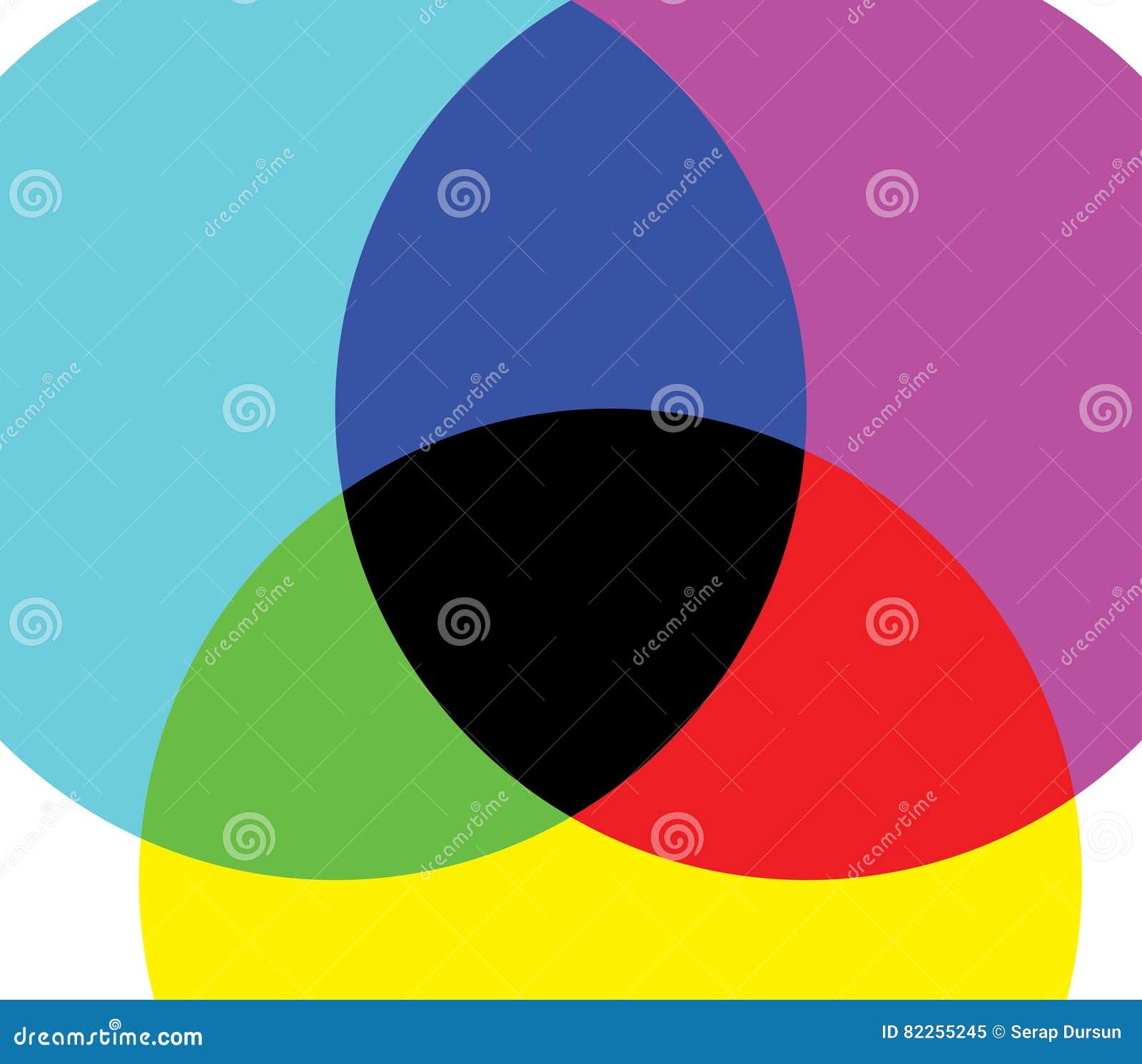 CMYK Color and Background stock vector. Illustration of flyer - 82255245