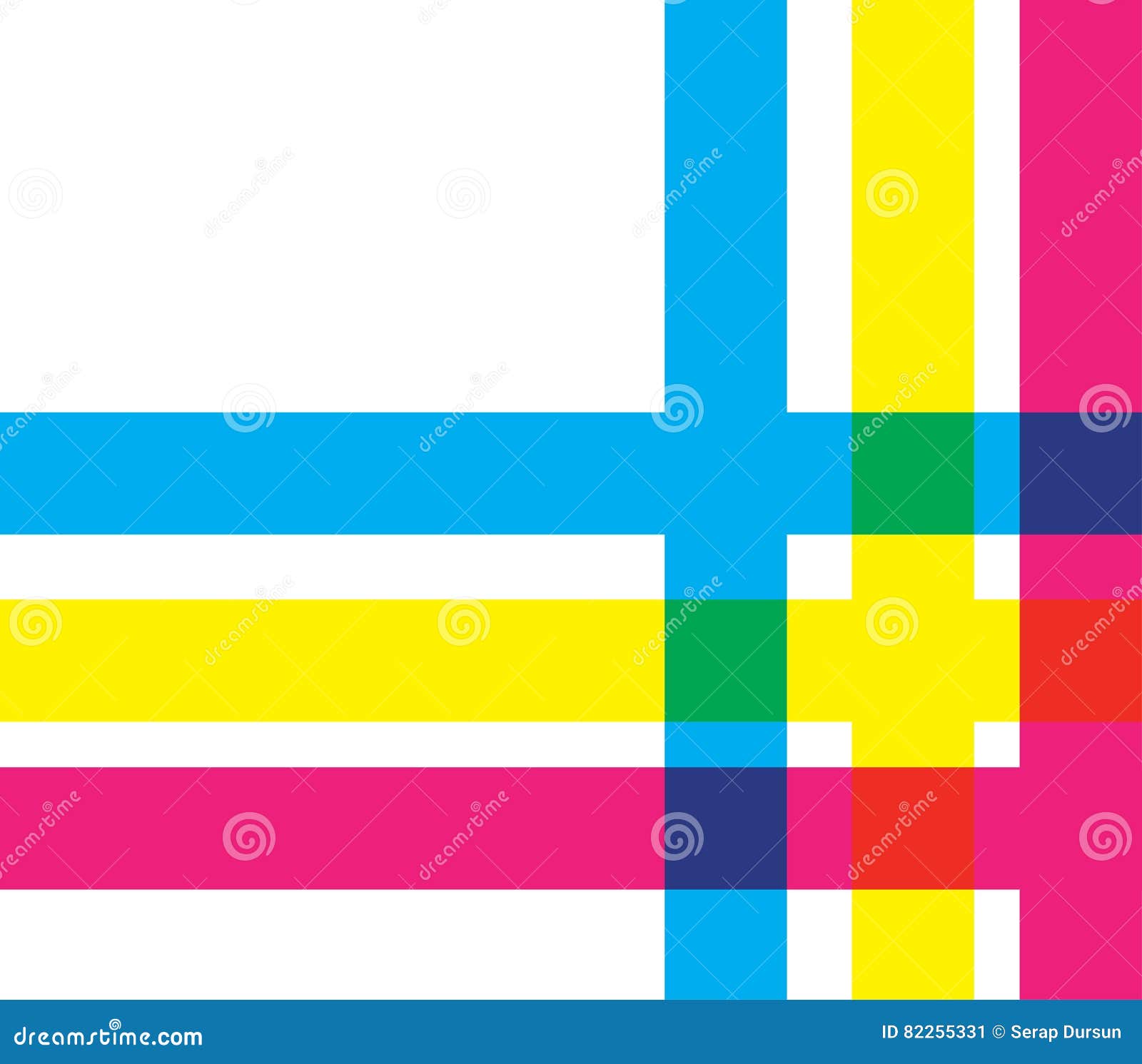 CMYK Color Background stock vector. Illustration of geometric - 82255331