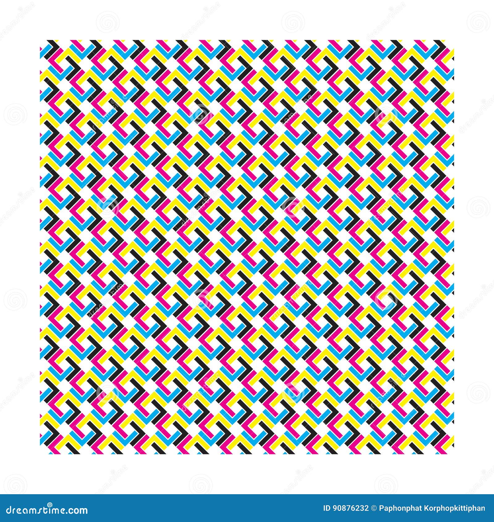 CMYK Color Mode Patterns Seamless Stock Vector - Illustration of ...