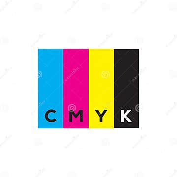 CMYK Color Palette Vector Design Template Stock Vector - Illustration ...