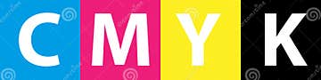 CMYK Color Samples, Vector Illustration Stock Vector - Illustration of ...