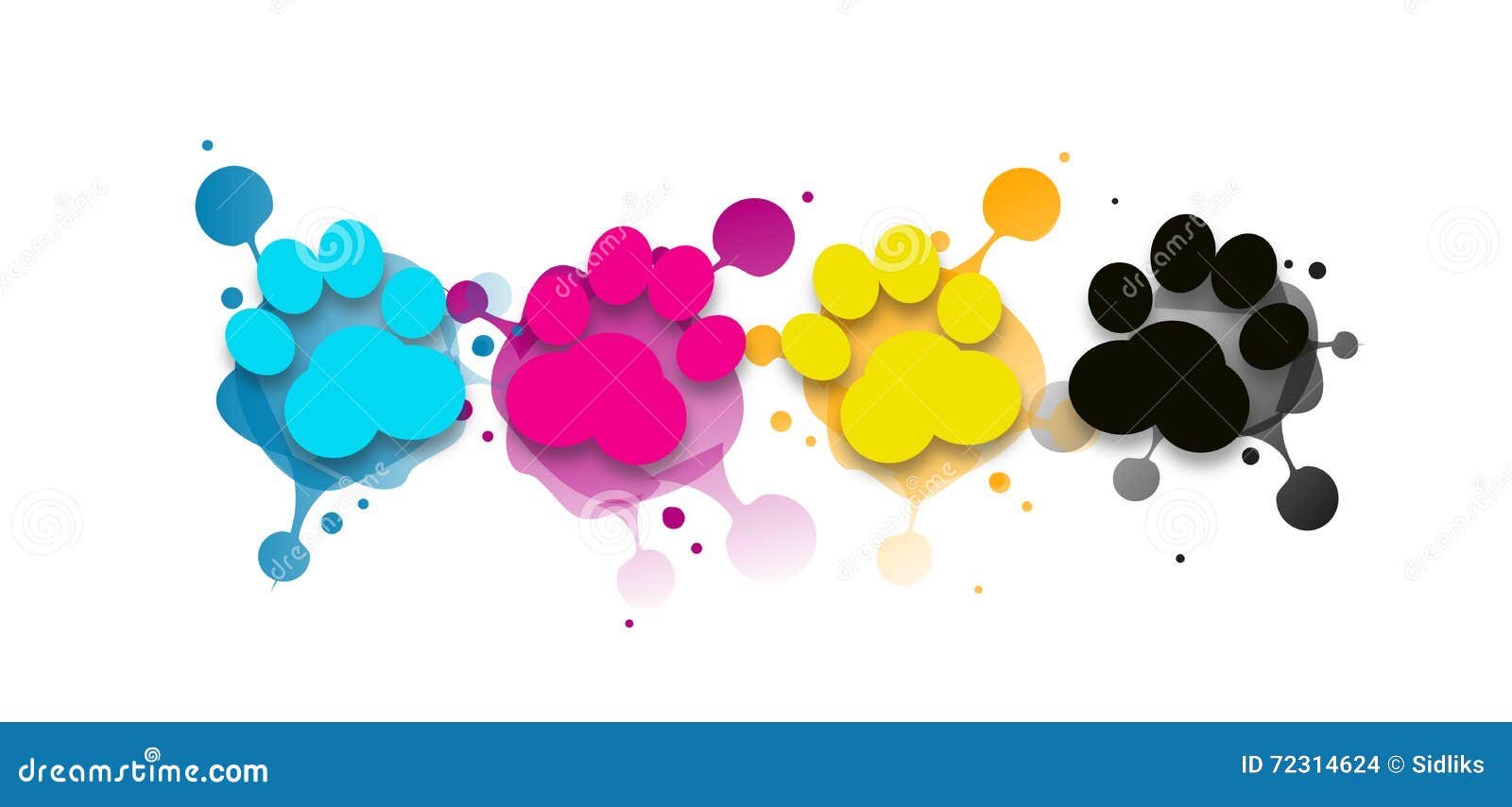 Cmyk Dog Stock Illustrations – 110 Cmyk Dog Stock Illustrations ...