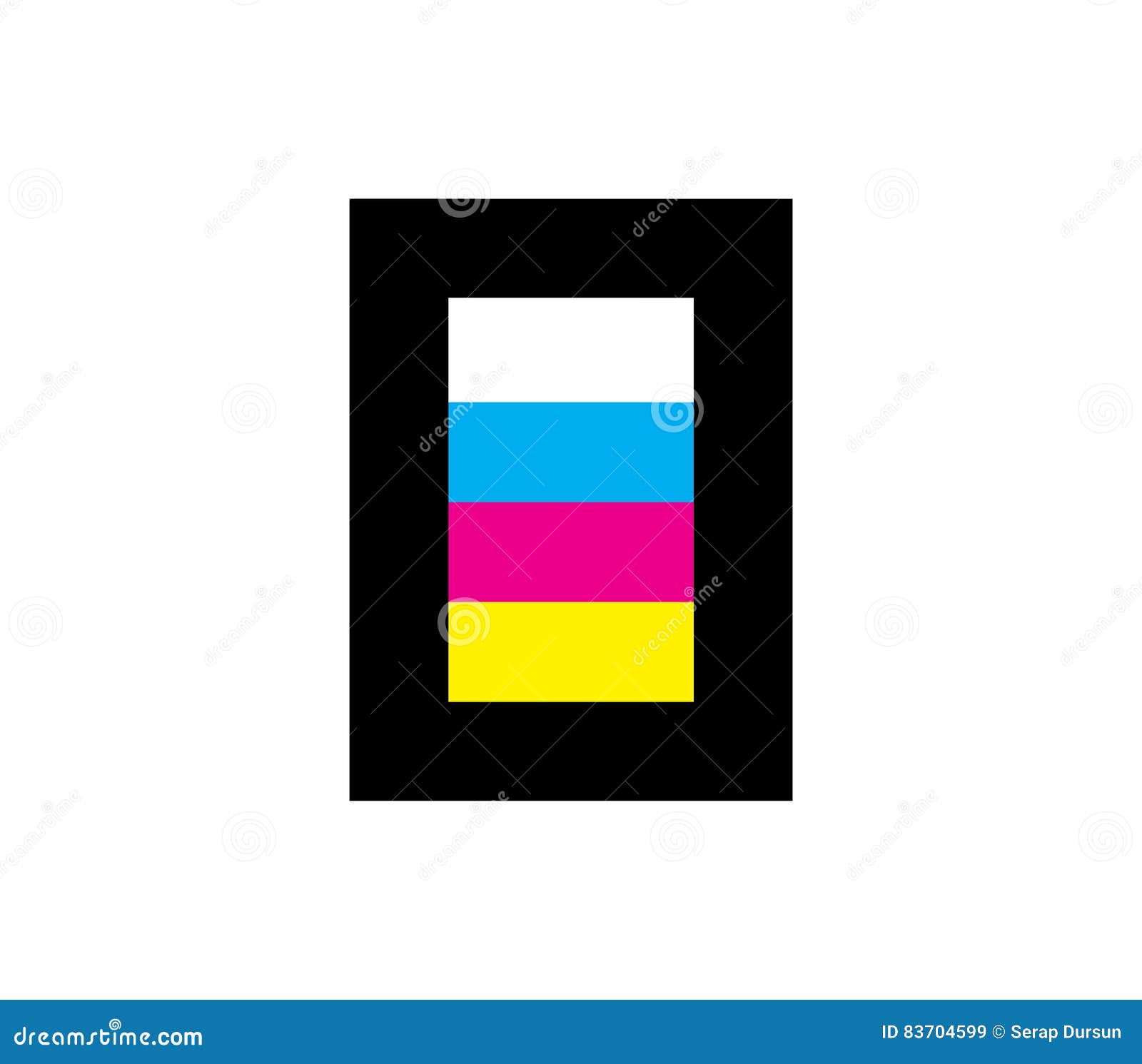 CMYK Icon Design Concept stock illustration. Illustration of corporate ...
