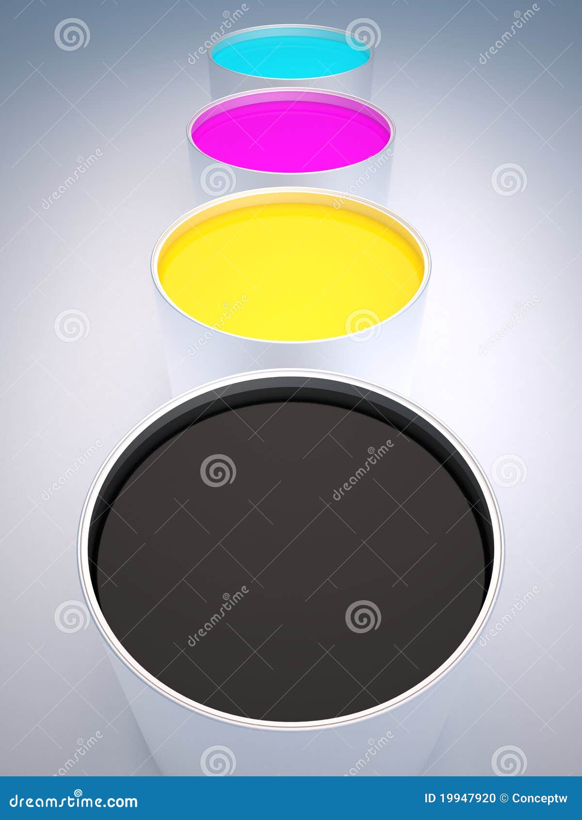 CMYK inks stock illustration. Illustration of print, black - 19947920