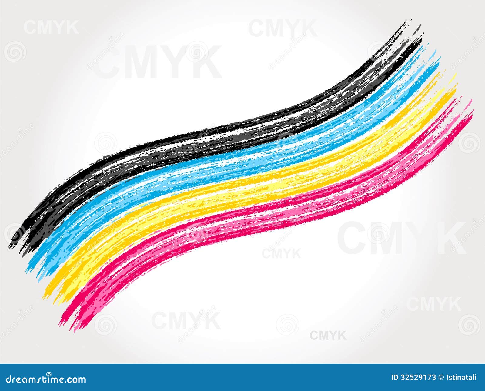 Splattered Cmyk Ink Royalty-Free Stock Photography | CartoonDealer.com ...