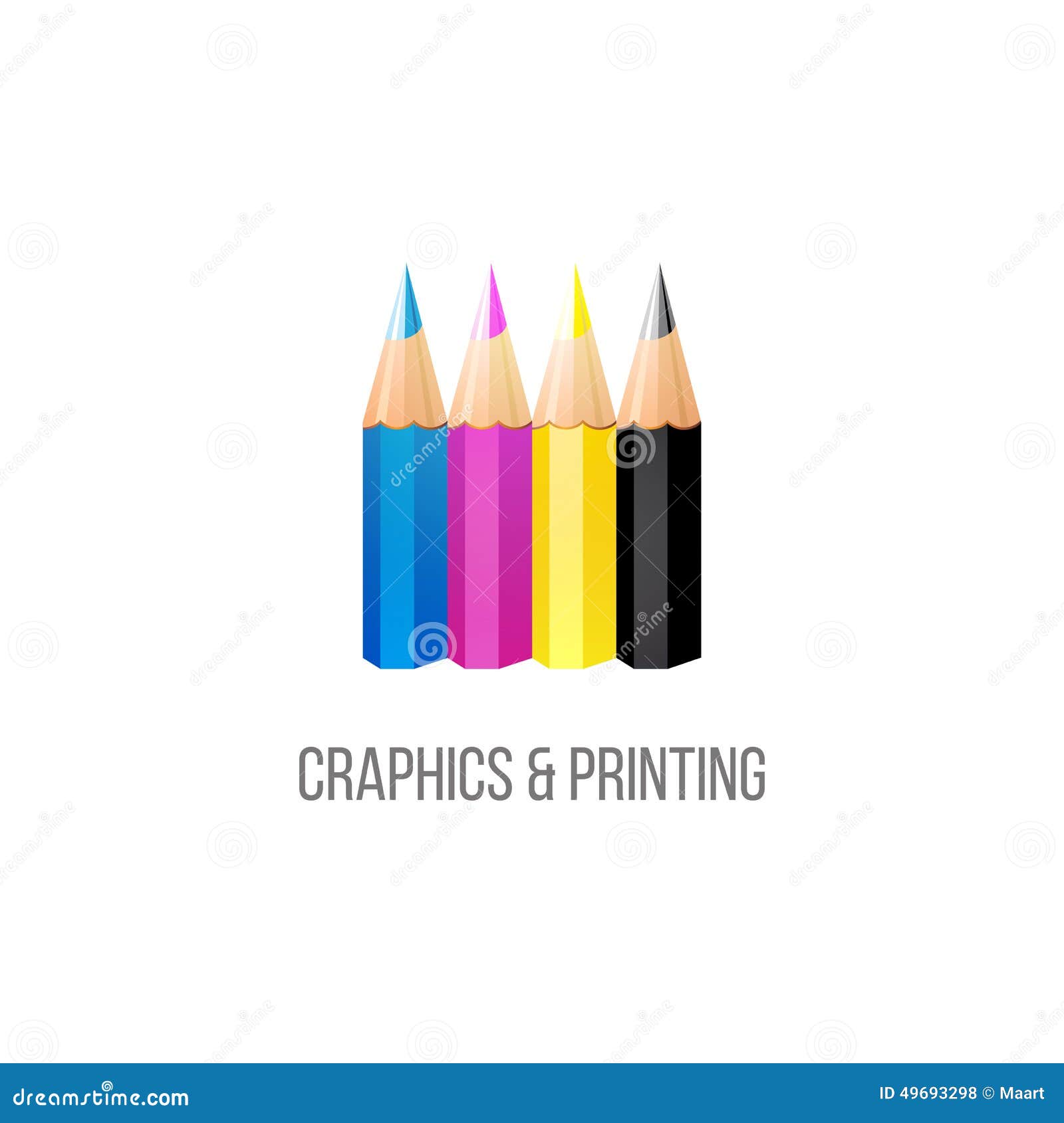 CMYK Logo Vector Of Alphabet | CartoonDealer.com #191484691