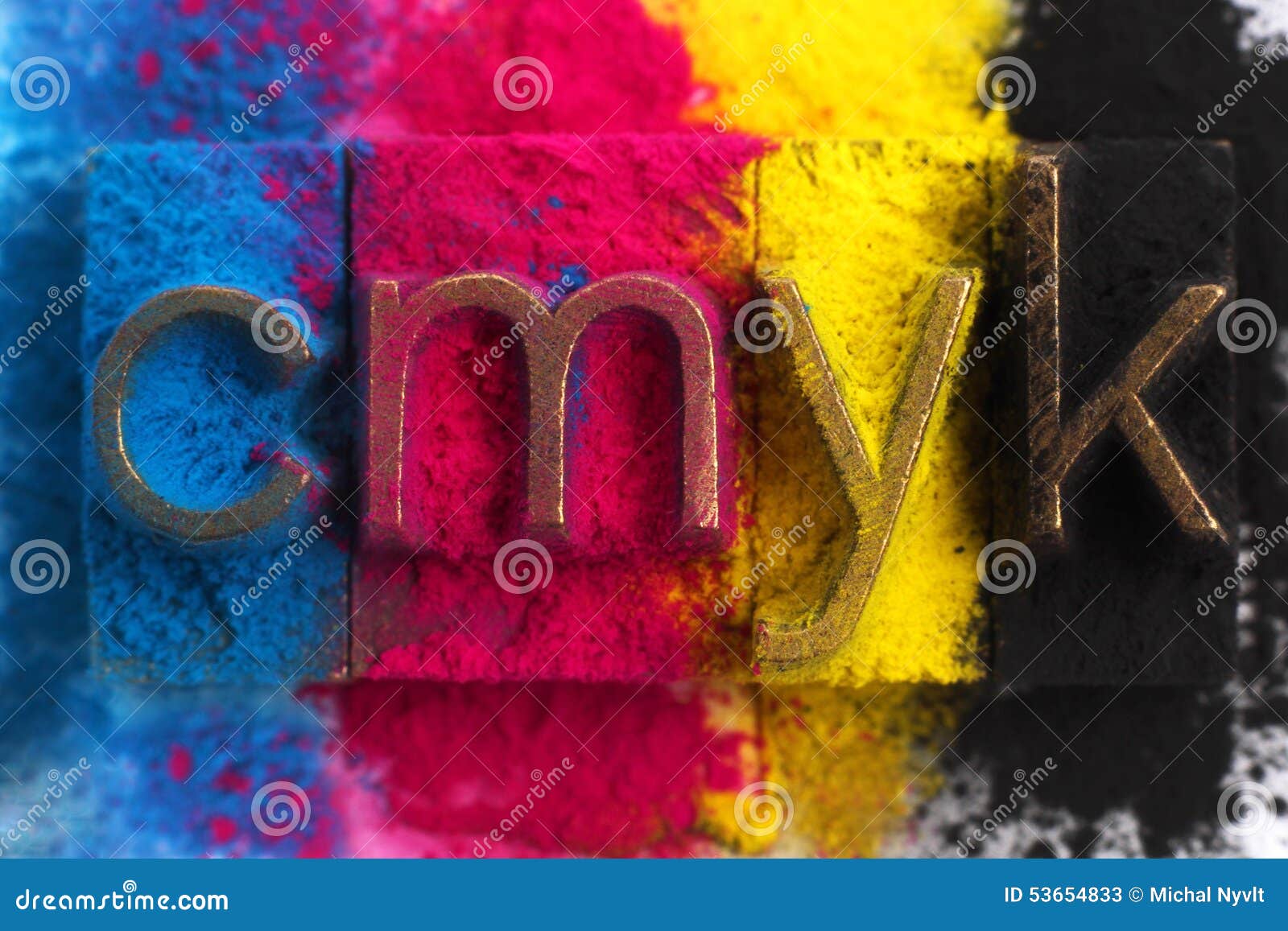 Cmyk stock image. Image of press, design, path, type - 53654833