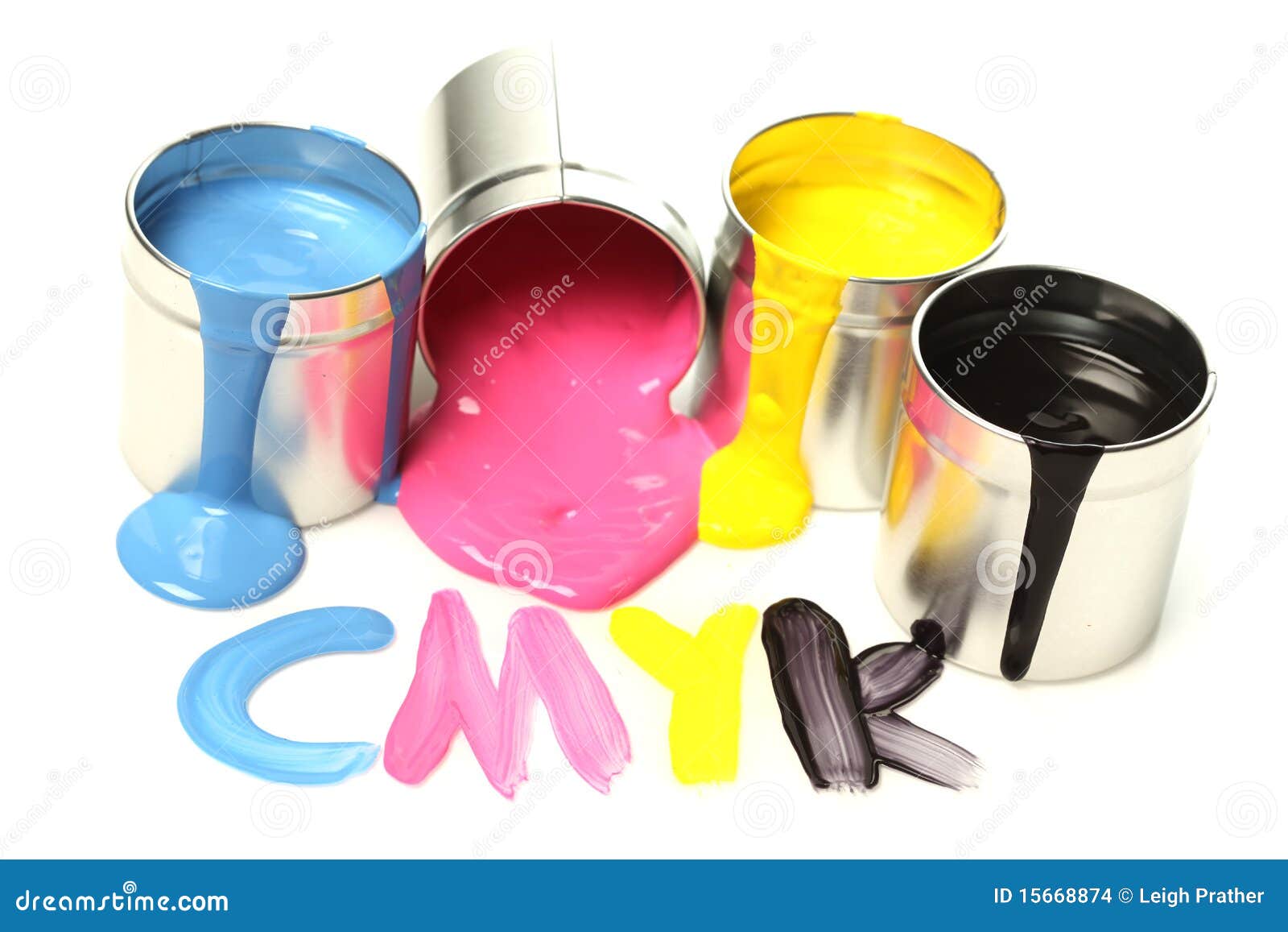 CMYK paint stock photo. Image of mess, cyan, colours - 15668874