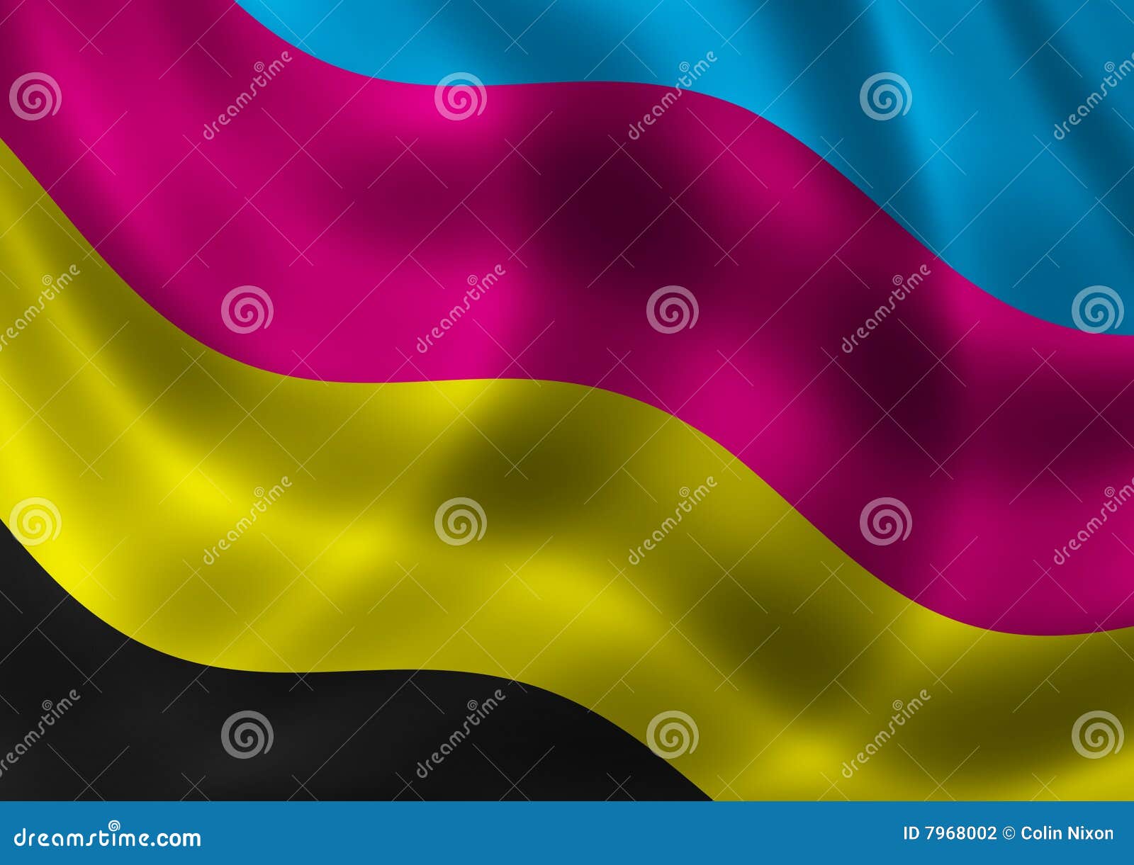 CMYK Stripes stock illustration. Illustration of stripe - 7968002