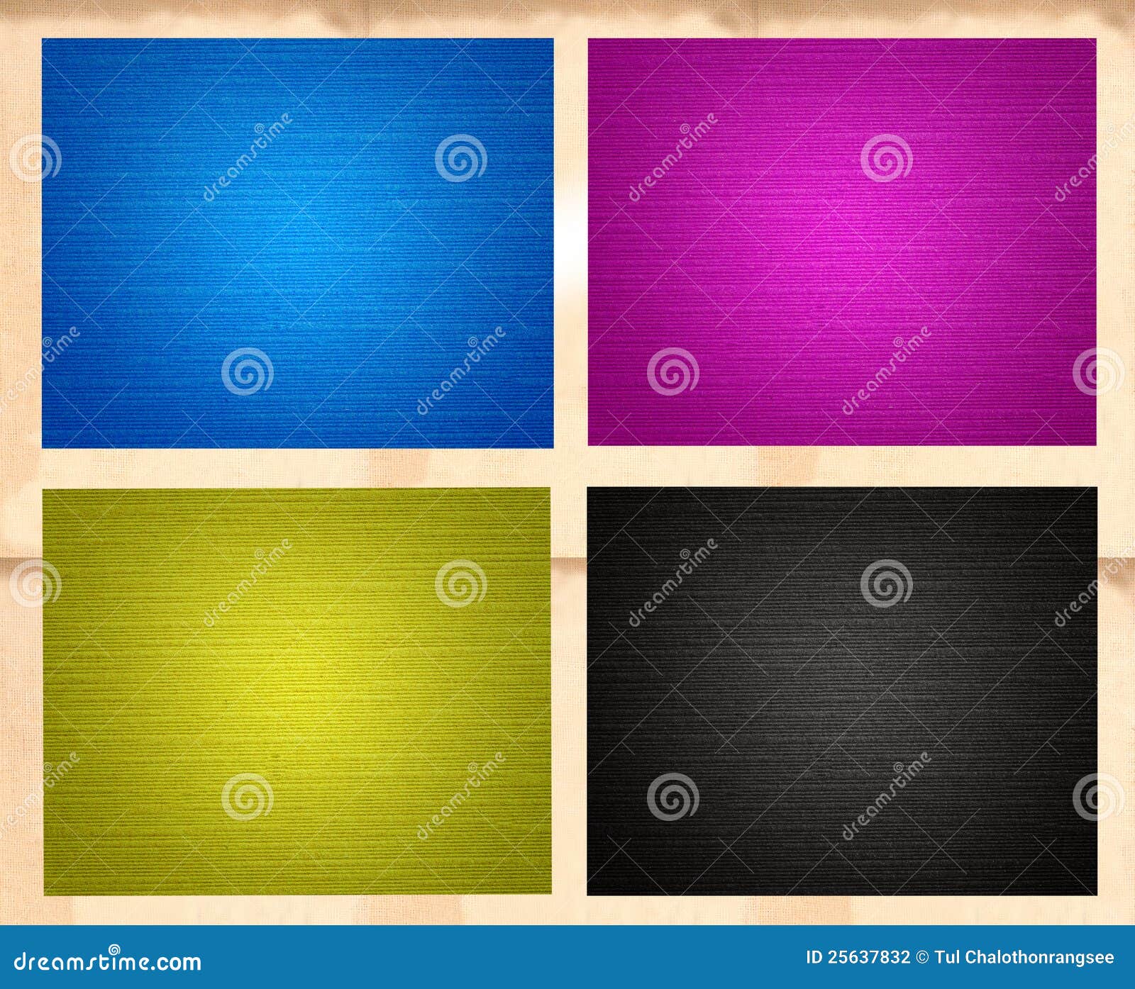 Cmyk textured papers stock photo. Image of office, pattern - 25637832