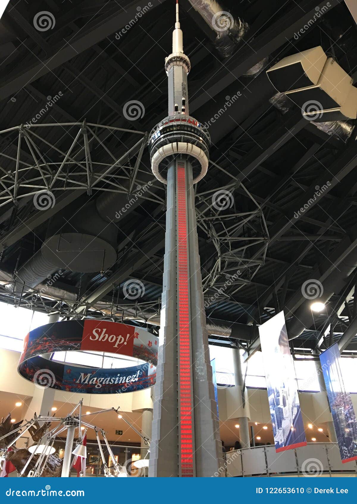 CN Tower Display at the Gift Shop Editorial Image - Image of cuddly ...
