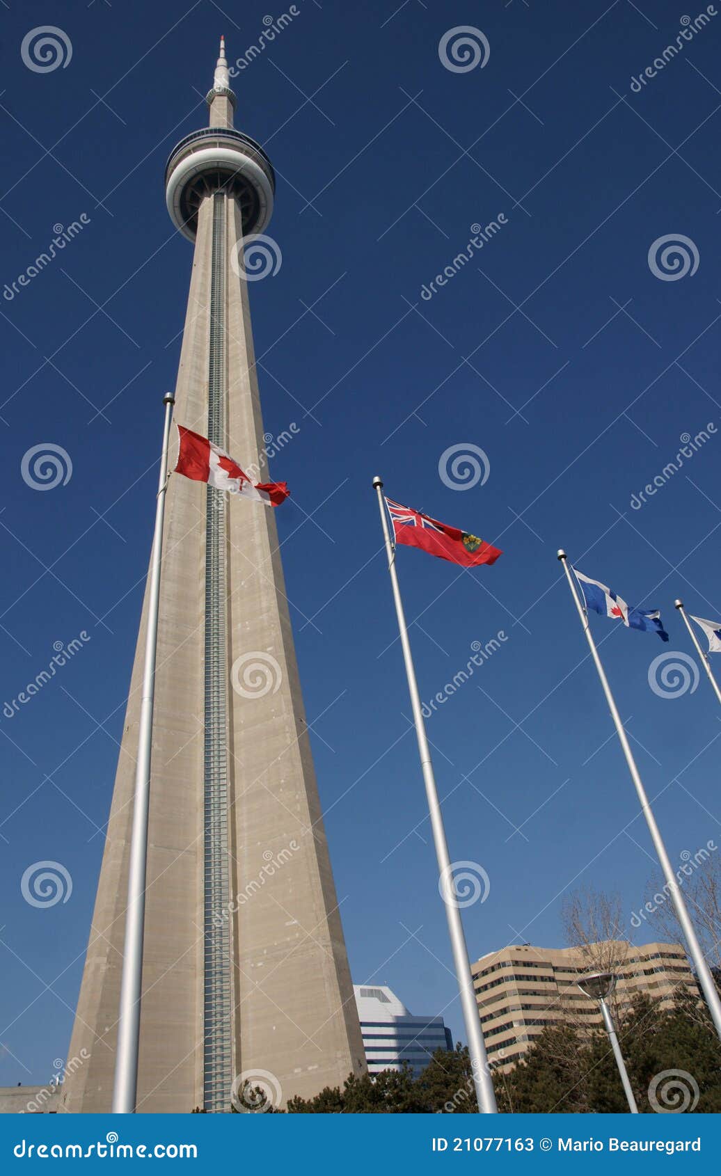 CN Tower in Toronto,Ontario Editorial Stock Photo - Image of rise ...