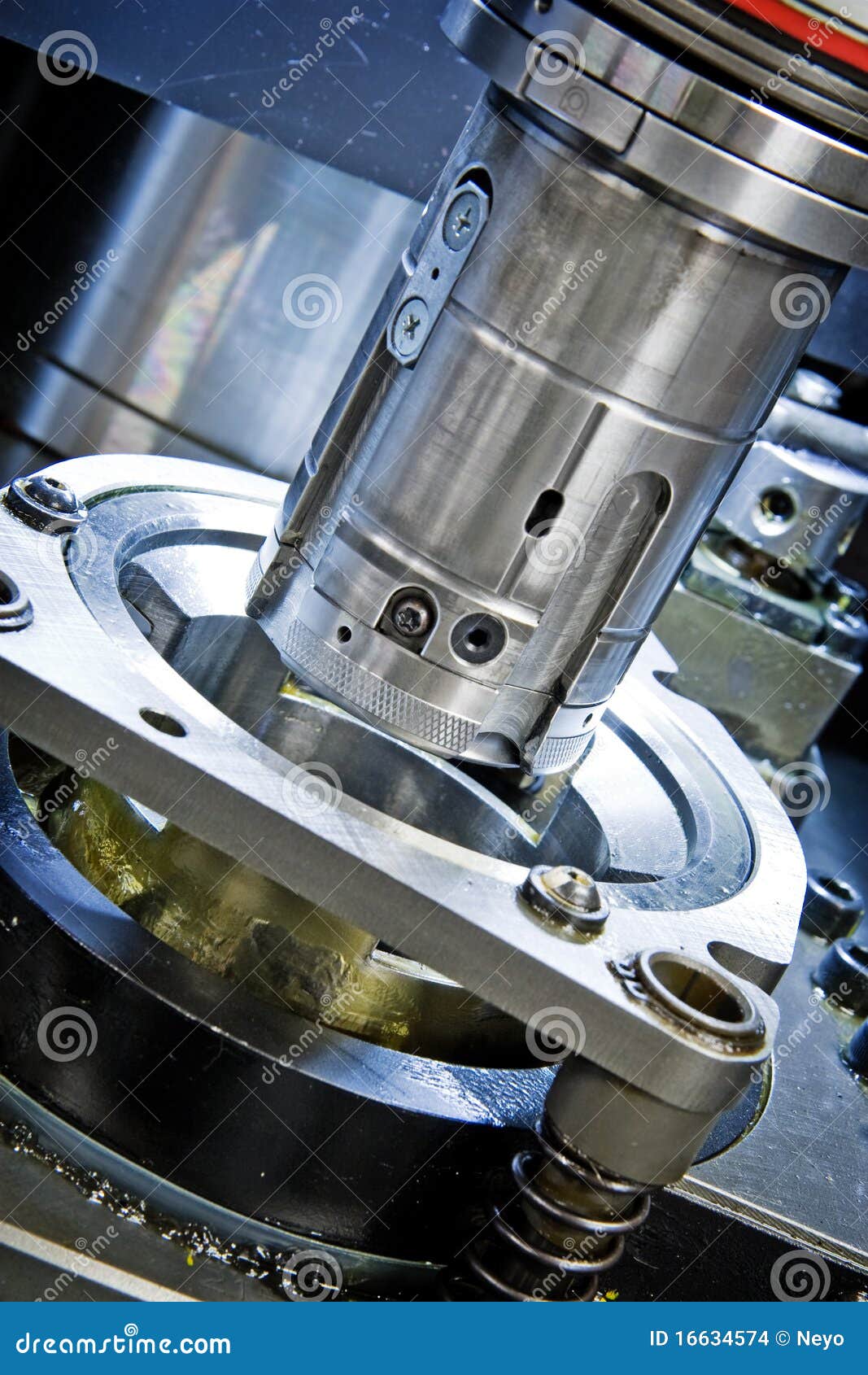 Cnc stock photo. Image of machine, heavy, multishear - 16634574
