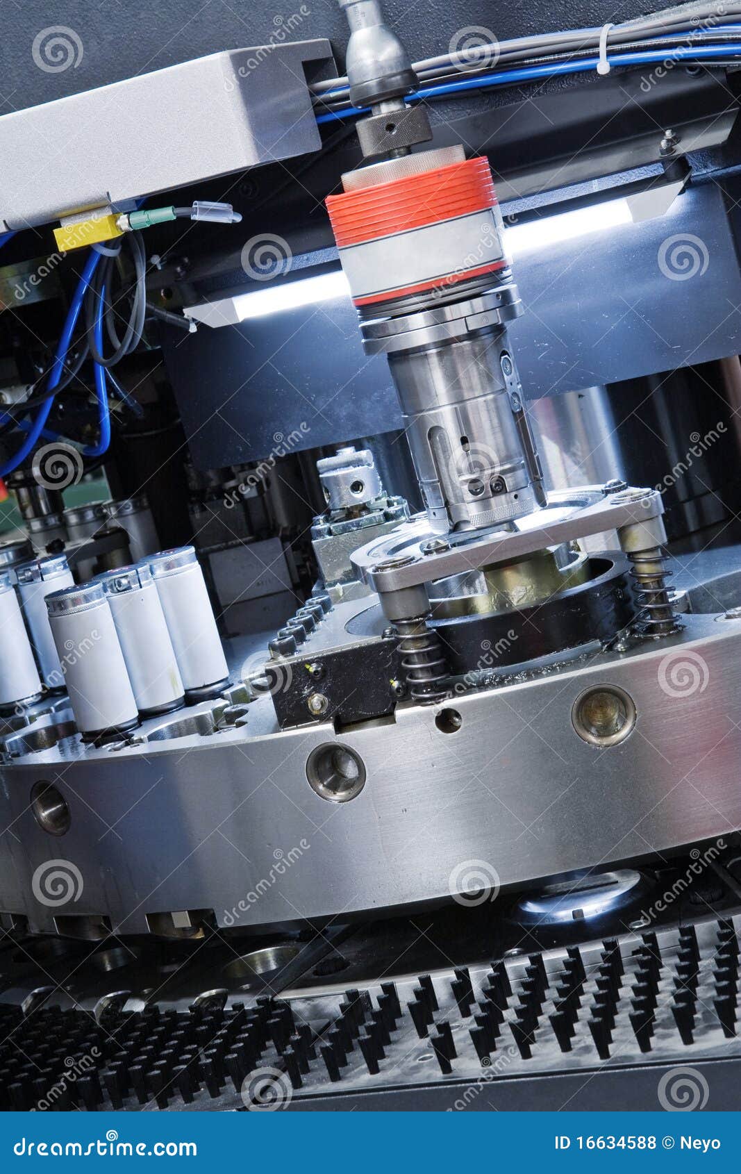 Cnc stock photo. Image of clippers, machine, heavy, processing - 16634588