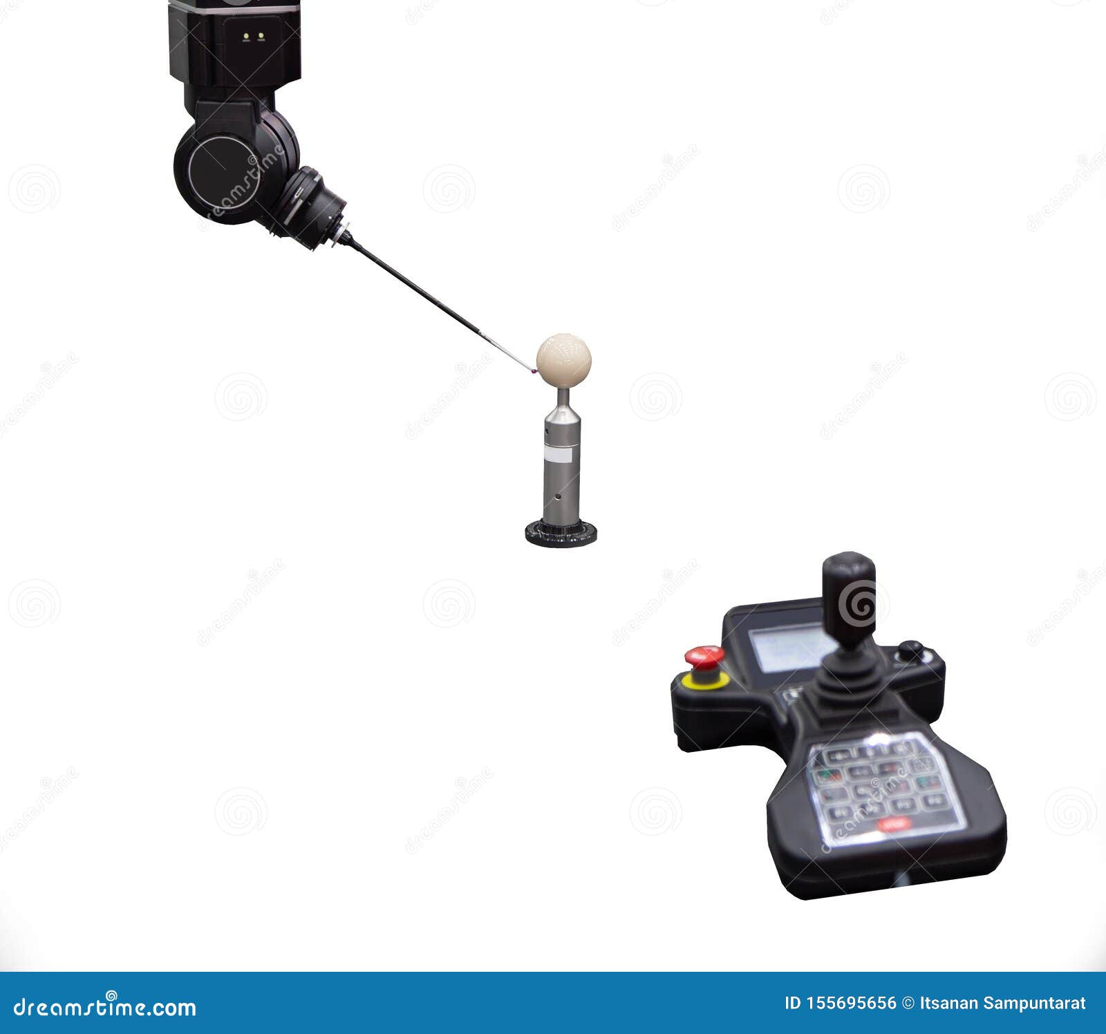 CNC CMM Coordinate Measuring Robotic Stock Photo - Image of inspection ...