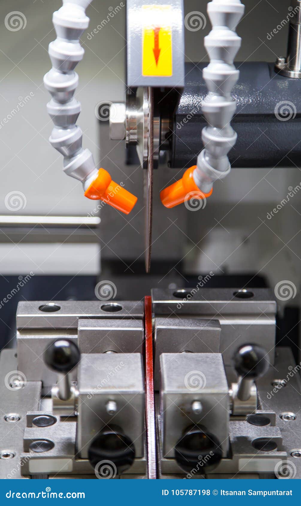 CNC griding machine stock photo. Image of equipment - 105787198