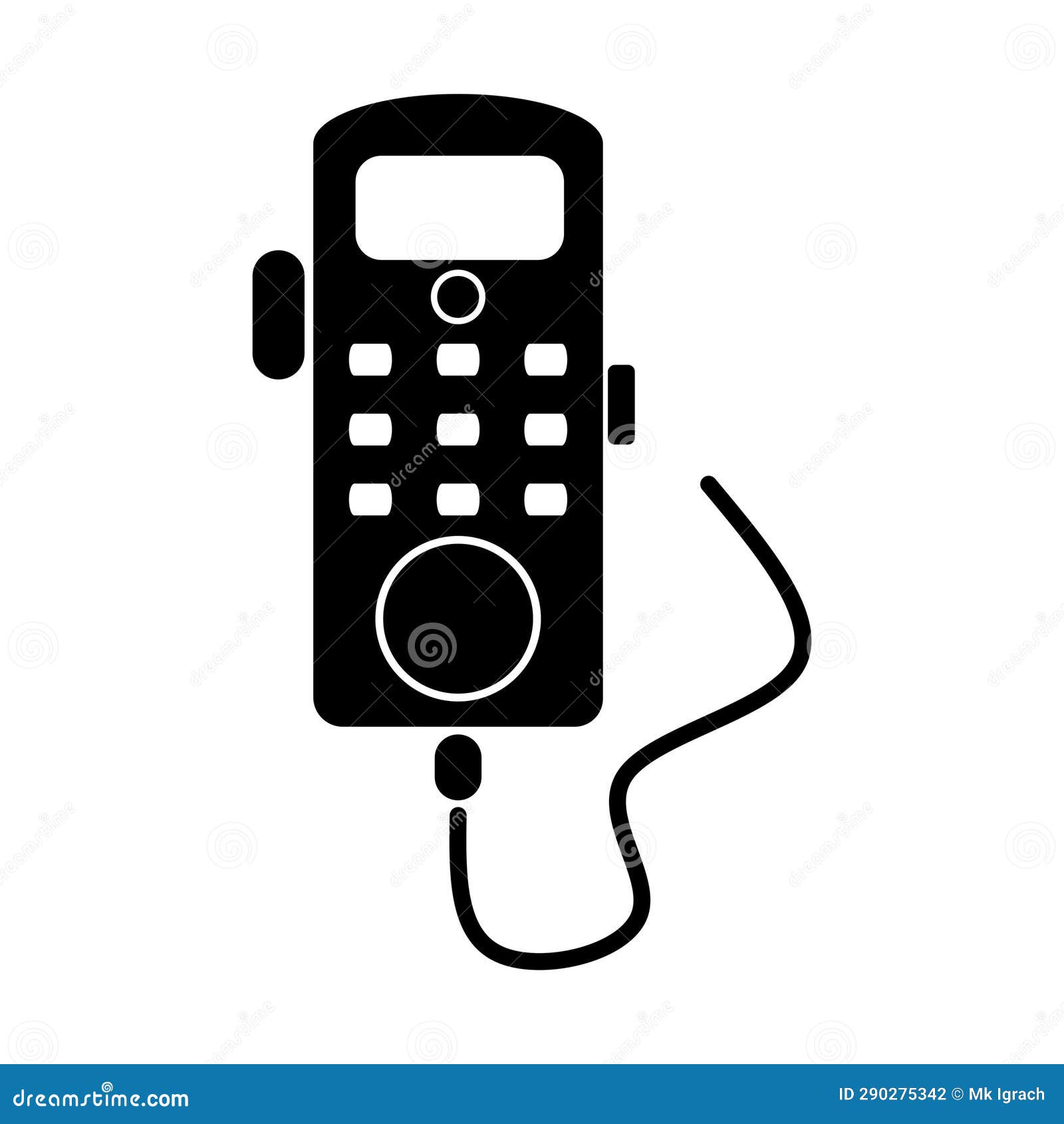 CNC Handwheel Icon stock illustration. Illustration of vector - 290275342