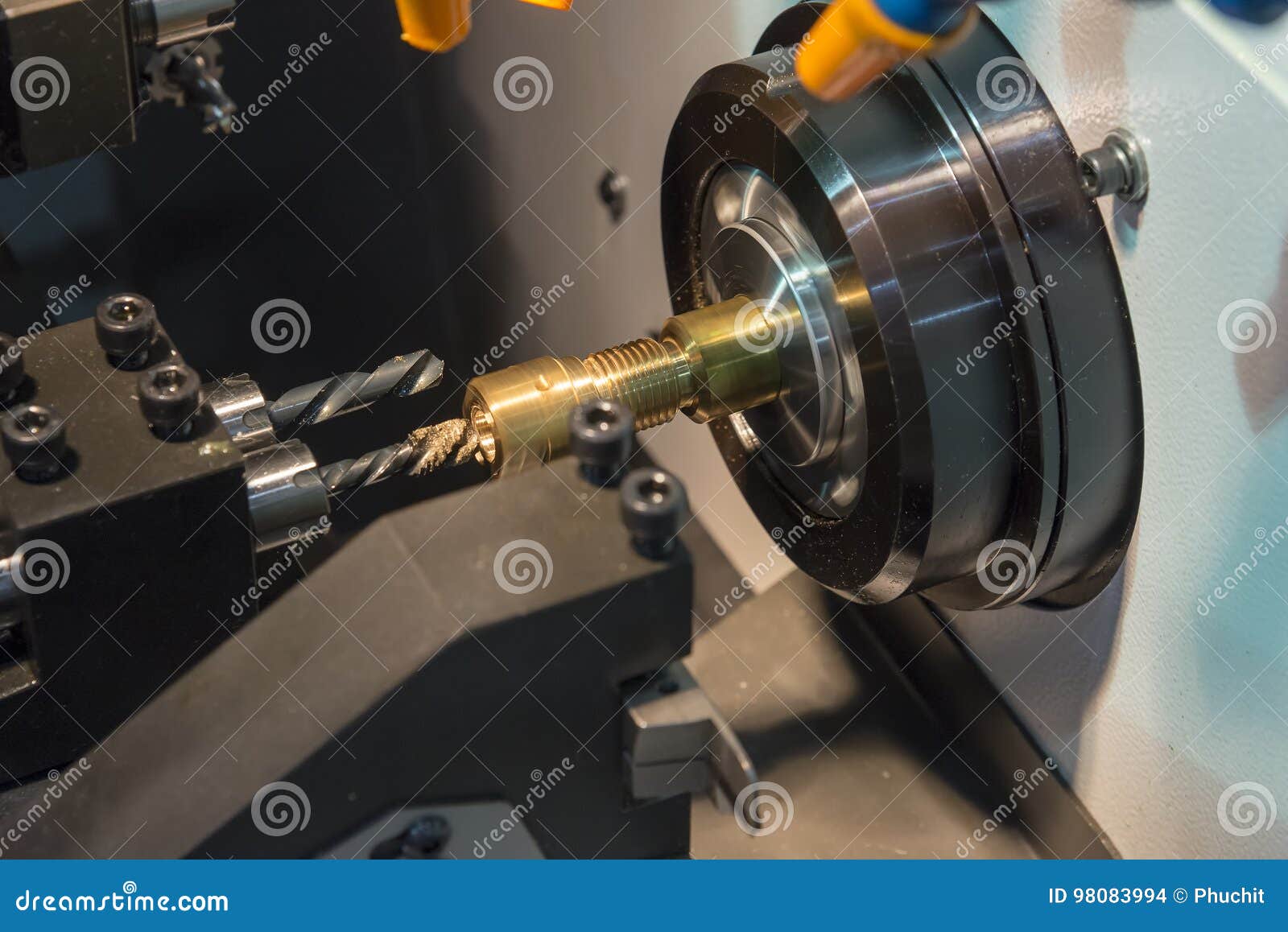 CNC Lathe Machine or Turning Machine Stock Photo - Image of chuck ... CNC Lathe Machine or Turning Machine Stock Photo - Image of chuck ...
