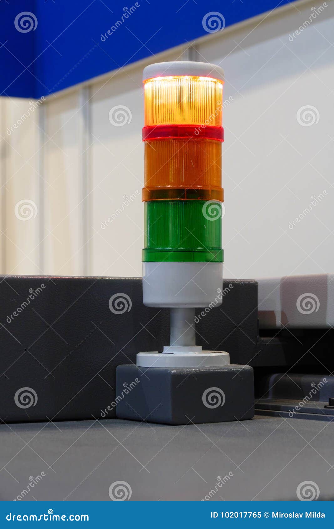 CNC semaphore signal light stock image. Image of digital - 102017765
