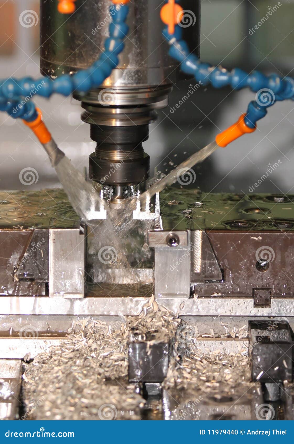 Cnc machine stock photo. Image of cutting, controlled - 11979440