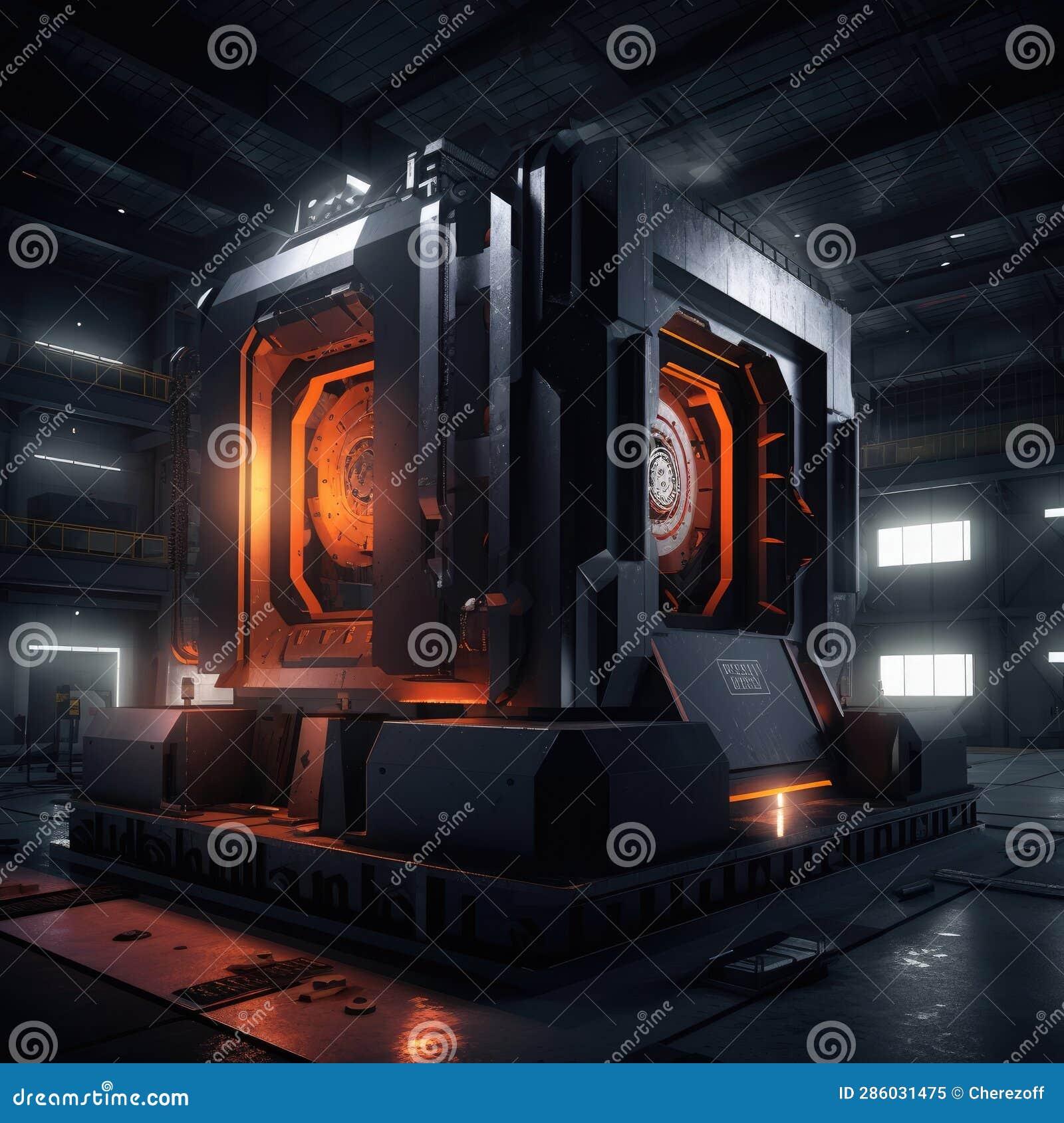 The CNC Machine of the Future Stock Image - Image of drilling, panel ...