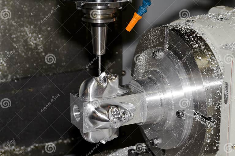 Cnc machine tool stock photo. Image of metal, steel, factory - 14755034