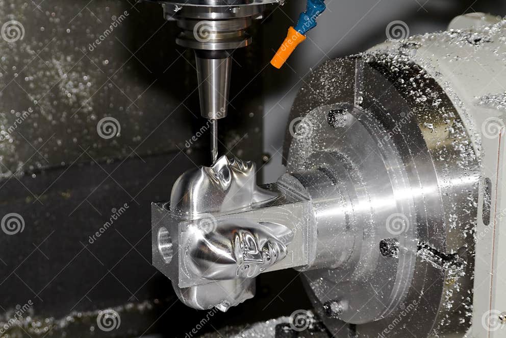 Cnc machine tool stock photo. Image of metal, steel, factory - 14755034