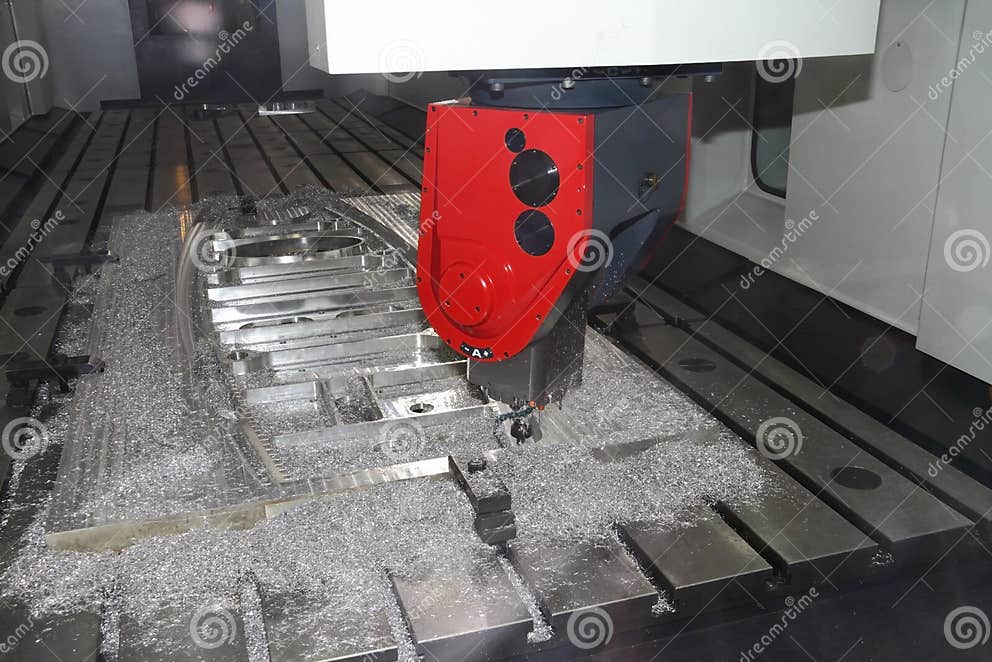 Cnc machine tool stock photo. Image of gadget, machine - 19132440