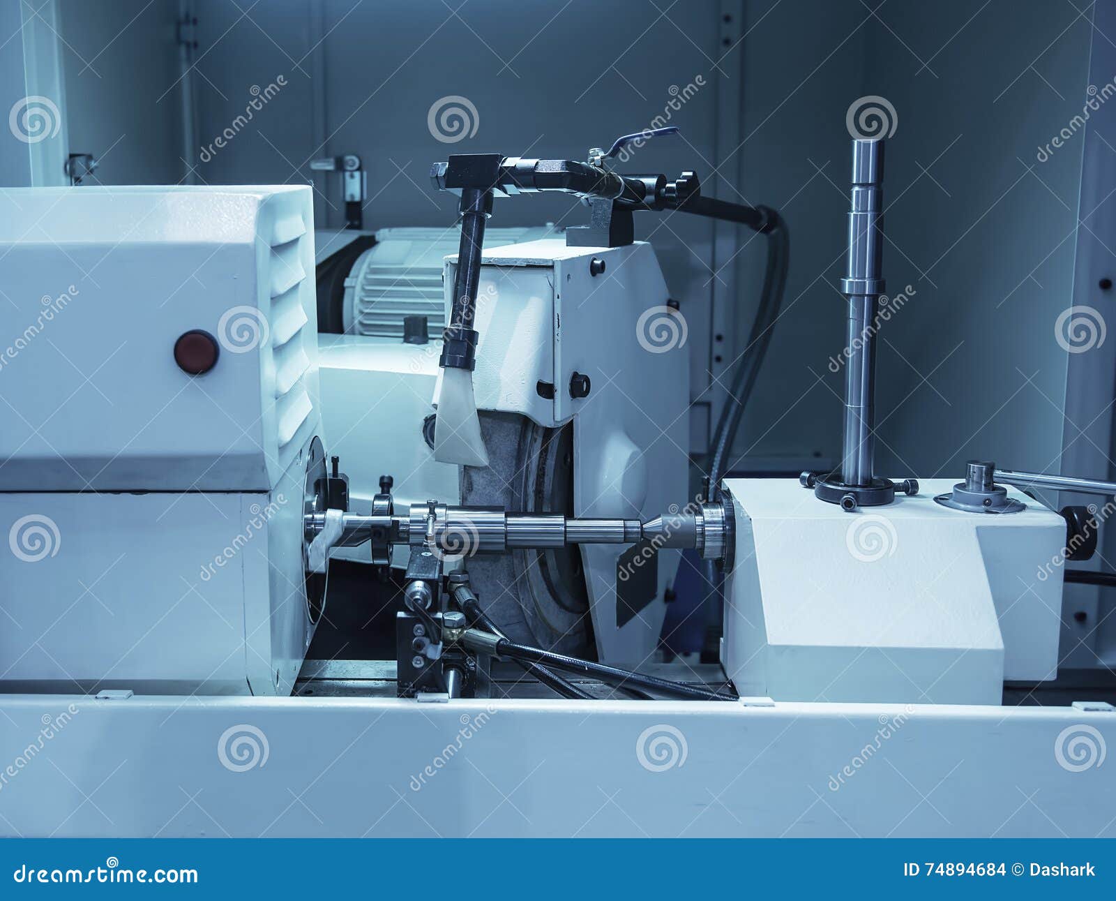 CNC machine tools stock photo. Image of control, machinery - 74894684