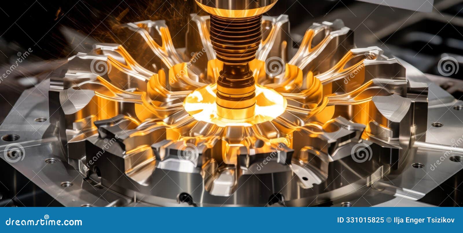 Cnc Machining Rocket Engine Part with Precision Complexity Exemplified ...