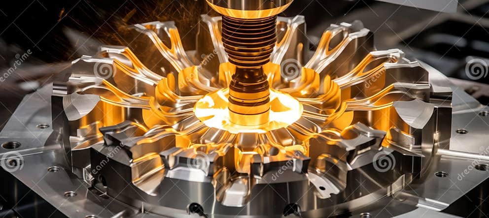 Cnc Machining Rocket Engine Part with Precision Complexity Exemplified ...