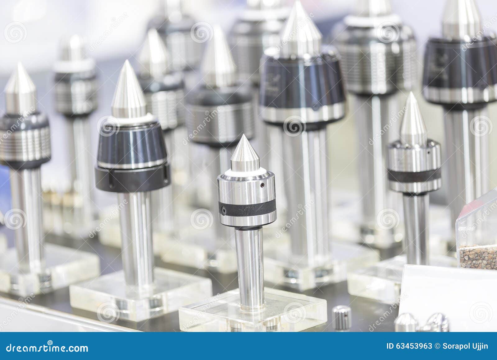CNC Machining Tool and Equipment Stock Image - Image of internal ...