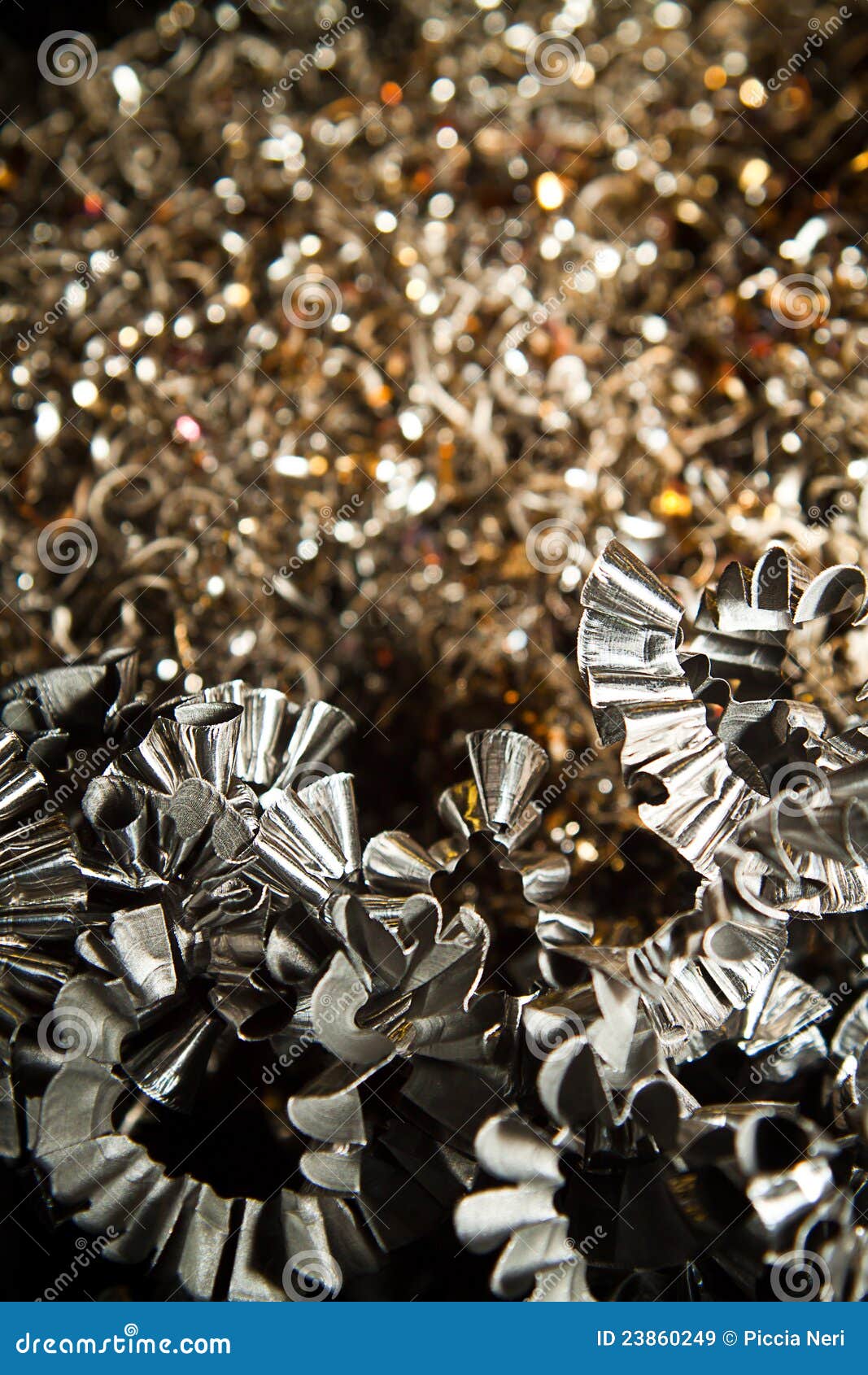 Metal Shavings After Work Of Machine Texture Background Royalty-Free ...