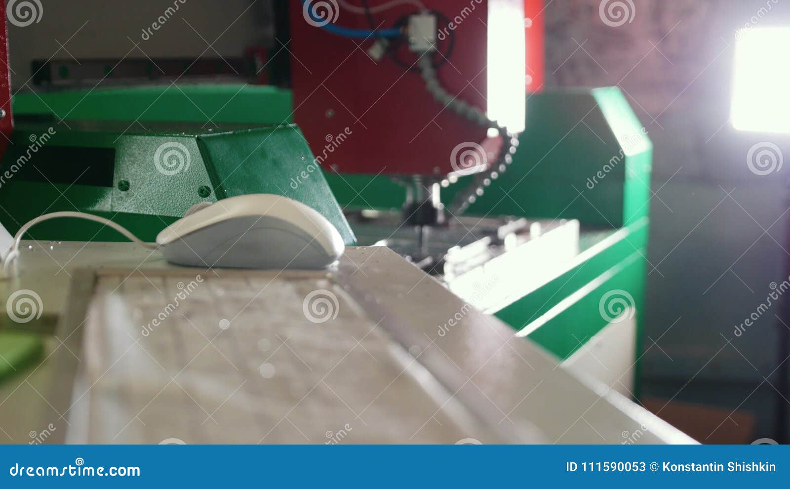 CNC Milling or Drilling Machine Stock Video - Video of power, automated ...