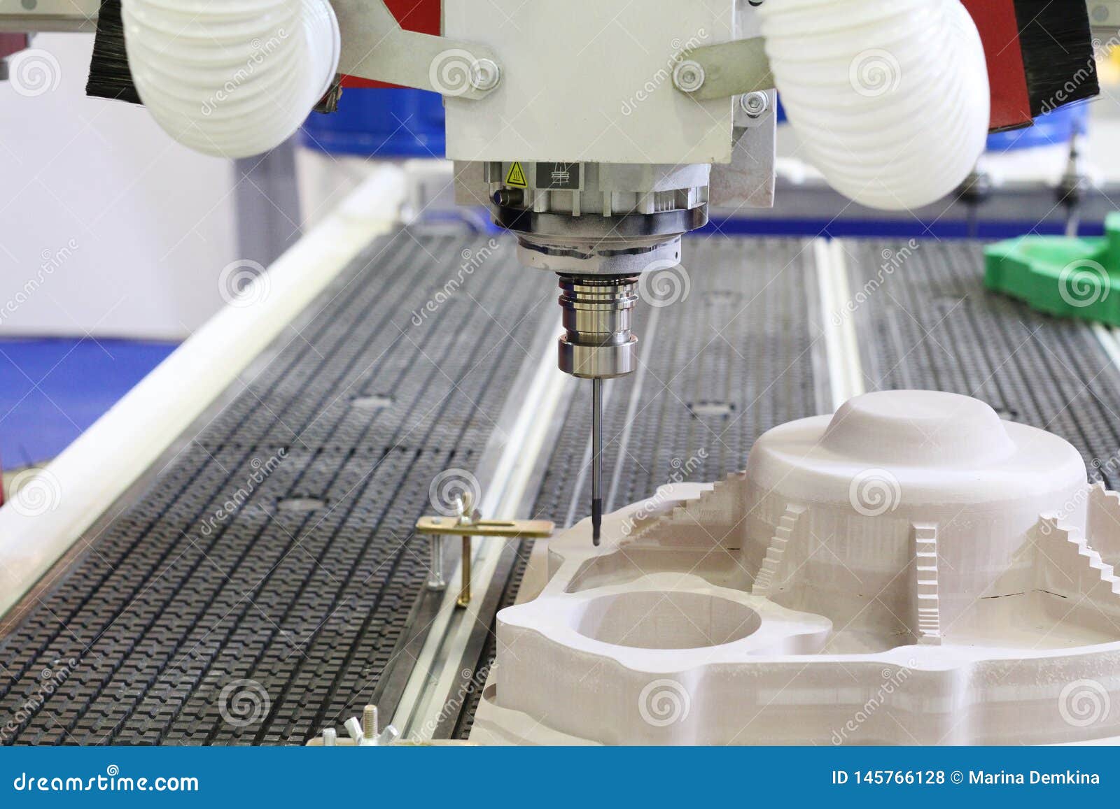 CNC Milling Machine. Milling and Engraving Machine Stock Photo - Image ...