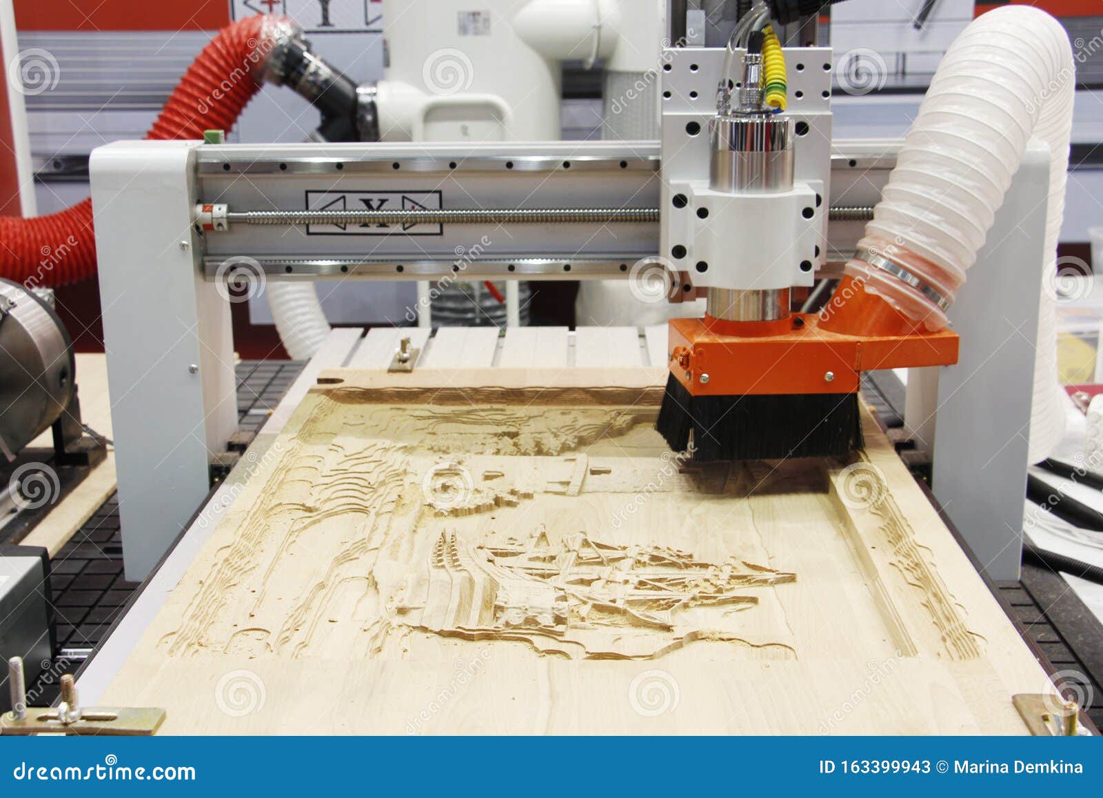 CNC Milling Machine. Milling and Engraving Machine Stock Image - Image ... CNC Milling Machine. Milling and Engraving Machine Stock Image - Image ...