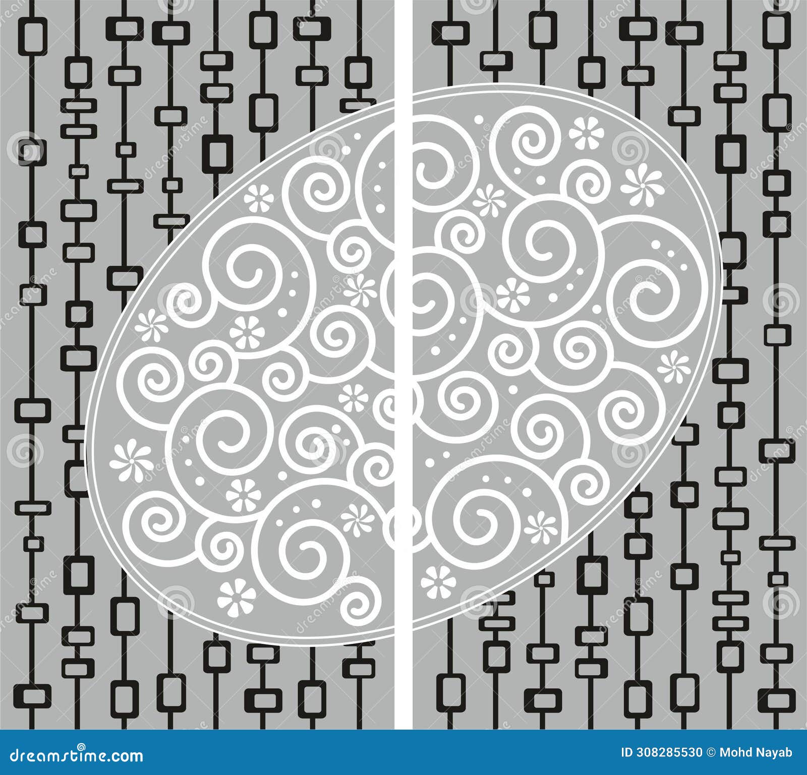 Cnc Plasma Round Cutable Gate Cdr Design Vector Illustration ...