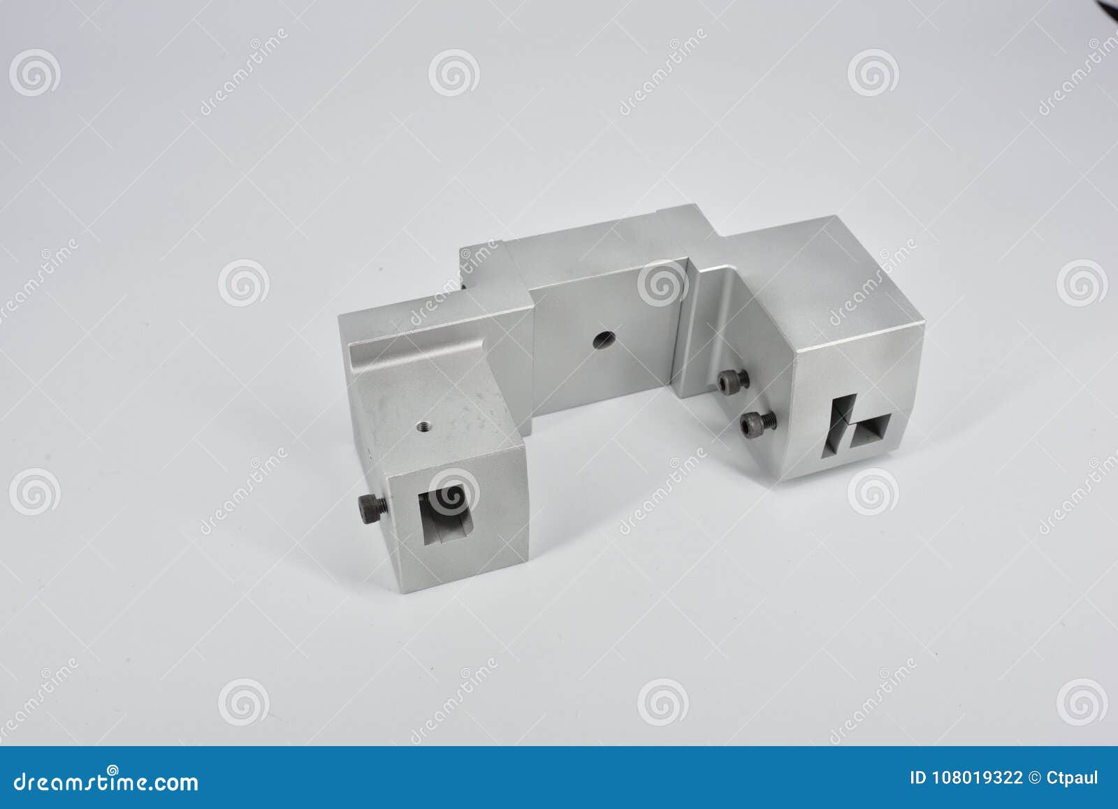CNC Precision part stock photo. Image of industry, mechanical - 108019322