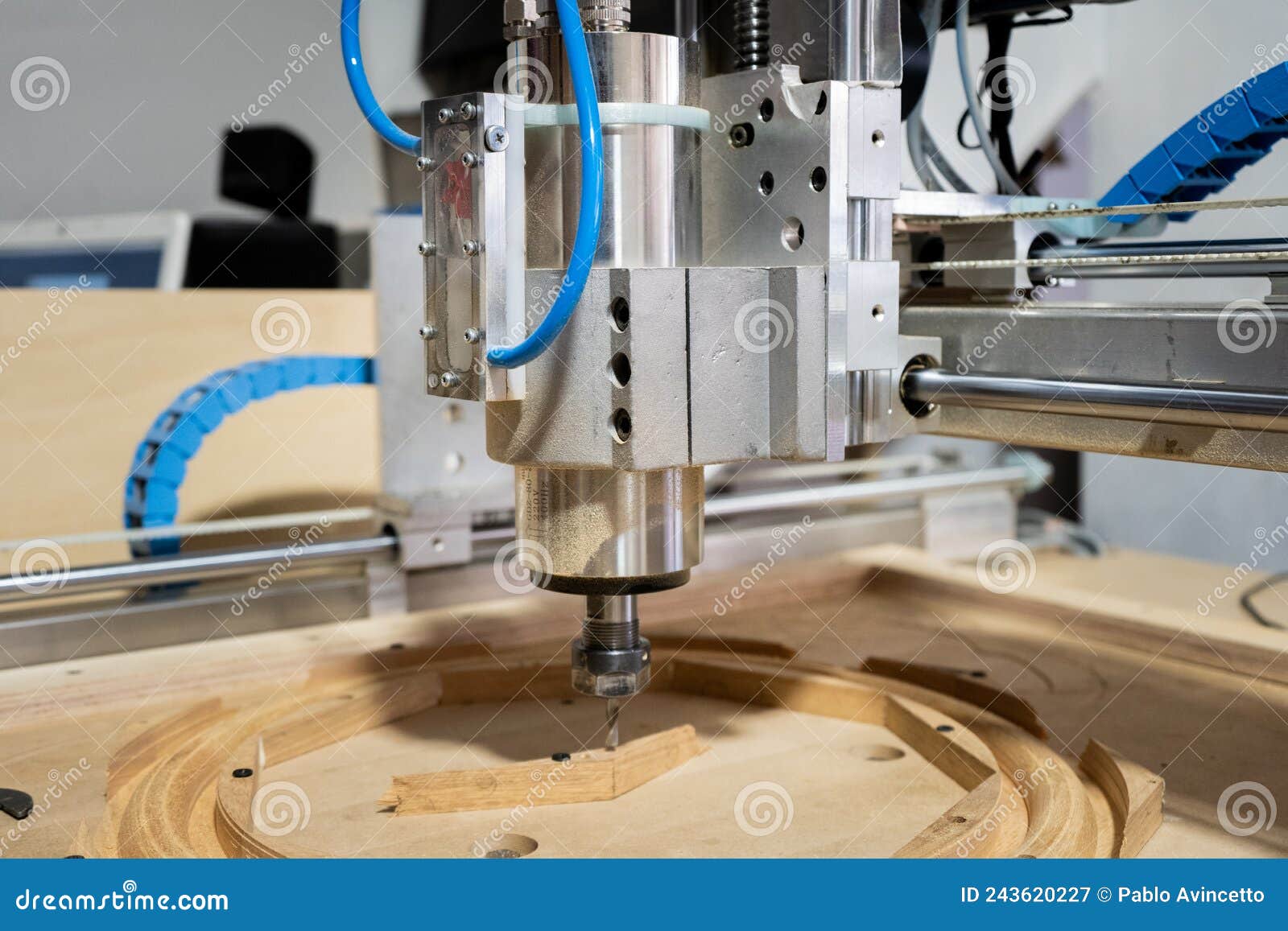 Cnc Router Working - Details Milling Machine for Wood Cutting Stock ...