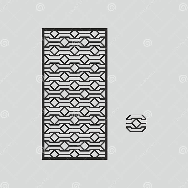 CNC Vector Cutting Patterns Stock Vector - Illustration of patterns ...