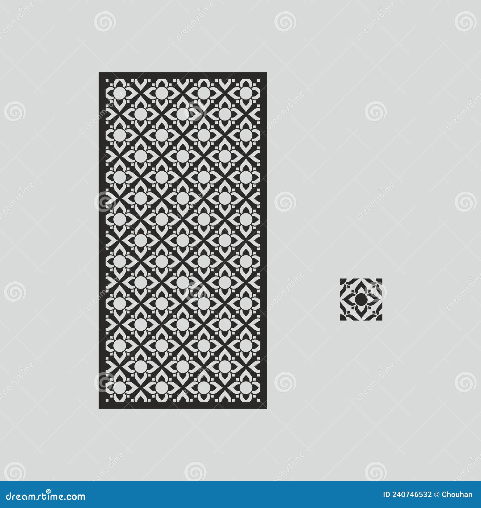 CNC Vector Cutting Patterns | CartoonDealer.com #240746532