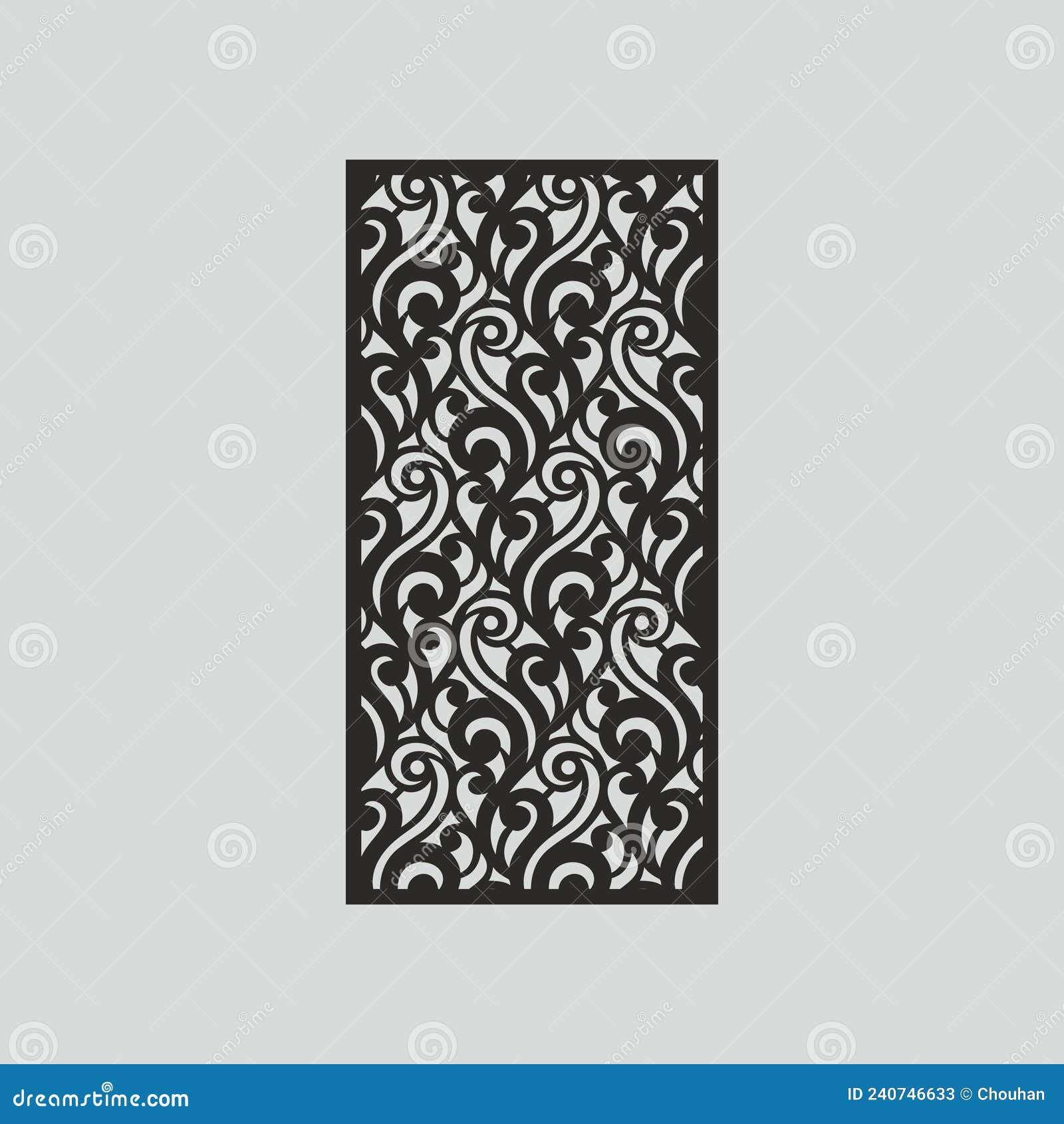 CNC Vector Cutting Patterns | CartoonDealer.com #240746633