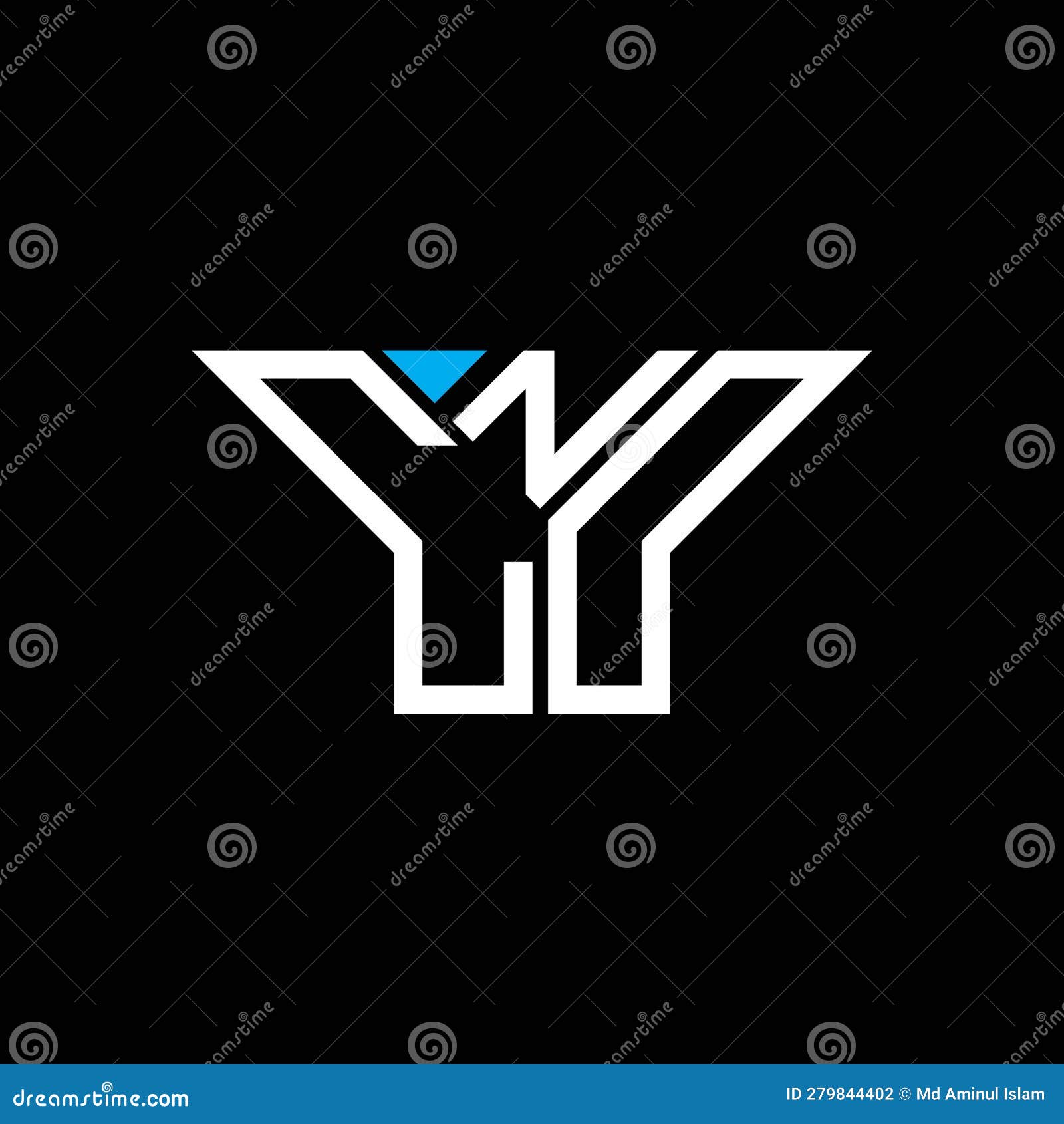 CND Letter Logo Creative Design with Vector Graphic, CND Stock Vector ...