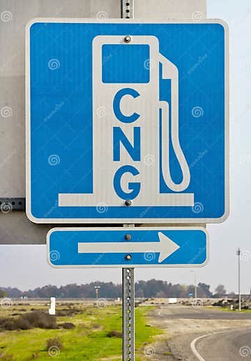 CNG Sign stock photo. Image of economical, power, blue - 29453116